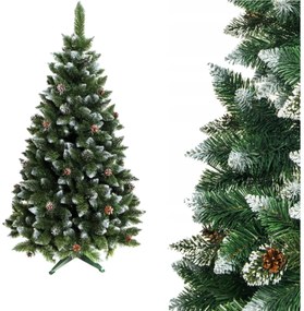 Foxigy Vánoční stromek Borovice 150cm s šiškami Luxury Diamond