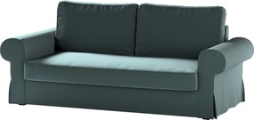 Potah na pohovku IKEA Backabro, 3-místná, rozkládací barva zelená látka sametová