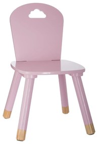 Atmosphera for Kids Dětská židle obláček růžová 32x32x50 cm