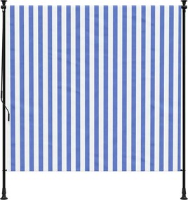 vidaXL Venkovní roleta 200 x 270 cm [368771] Barva: Modrá