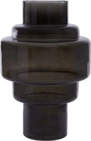 Černá skleněná váza (výška 30 cm) Cayden – Premier Housewares