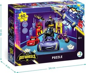 DODO Puzzle Batwheels: Noční jízda / 60 dílků