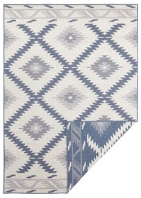 Modro-krémový venkovní koberec NORTHRUGS Malibu, 230 x 160 cm