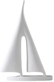 Estilo Home Stolní dekorace 21 cm pryskyřice/bílá 5905623250106