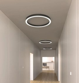 Arelux AM03WW SGD Xambit, zlaté stropní/závěsné kruhové svítidlo, 75W LED 3000K, prům. 120cm