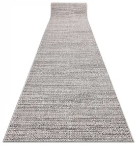 Běhoun Sisal FLOORLUX 20389 stříbrný / černý Šíře: 70 cm