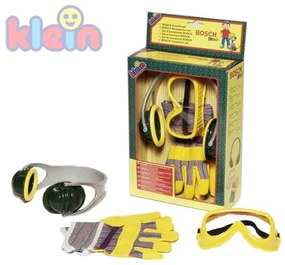KLEIN Pracovní dětský set rukavice se sluchátky a ochrannými brýlemi 238535