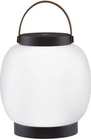 NV 9002876 Venkovní stolní lampa JIGRA černý hliník a akryl LED 2W 3000K 3,7V 306st. IP54 vypínač na těle / USB kabel - NOVA LUCE