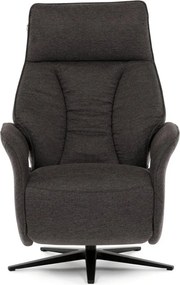 Relaxační křeslo TV-B3973 BR2, elektrické zabudované ovládání, látka, hnědá béžová