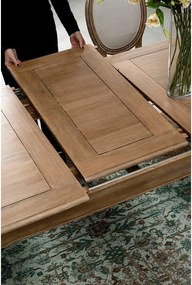 Rozkládací jídelní stůl s přídavnou deskou z mangového dřeva 90x180 cm Domitille – Bizzotto