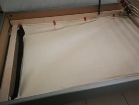 Rošt FLEX 80x200 cm, přední výklop s úložným prostorem