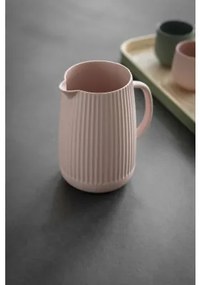 Keramický džbánek Linear Jug Pink 450 ml Garden Trading