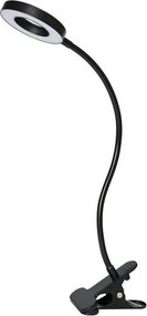 Ecolite Černá LED stolní nabíjecí lampička Mila 8W LU15A-CR