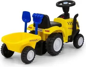 Odrážedlo traktor New Holland T7 / žluté