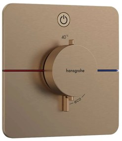 Hansgrohe ShowerSelect Comfort - Termostatická baterie pod omítku, kartáčovaný bronz 15581140