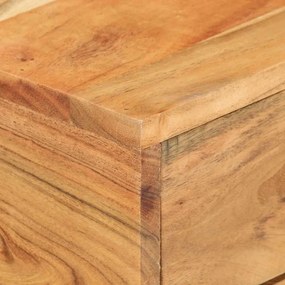 Odkládací stolek ve tvaru U 45x30x61 cm masivní akáciové dřevo 289090