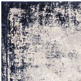 Tribeca Design Kusový koberec Zoom Border Navy Rozměry: 240x340 cm