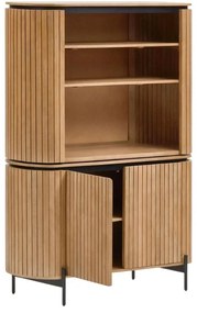 OnaDnes -20% Dřevěná knihovna Kave Home Licia 120 x 170 cm