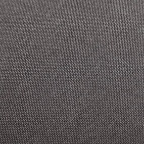 Barové židle 2 ks tmavě šedé textil,  289368