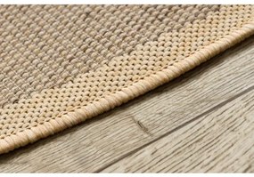 Kulatý koberec SISAL FLOORLUX 20195 mais, káva velikost kruh 160 cm | krásné koberce cz