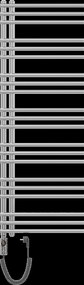 Mexen Neptun, elektrické topné těleso 1400 x 500 mm, 600 W, chromová, W101-1400-500-2600-01