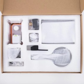 Erga Dual, podomítková sprchová souprava s dešťovou hlavicí 30x30 cm, i-BOX instalační systém, černá matná, ERG-YKA-BP.DUAL30-BLK