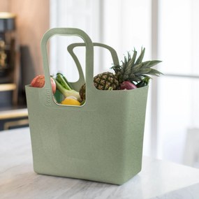 TASCHE taška XL plážová, stojan na časopisy a noviny, na hračky, dřevo Organic KOZIOL