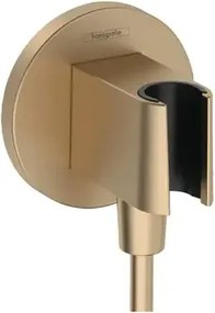 Hansgrohe Fixfit - Sprchové kolínko s držákem | kartáčovaný bronz
