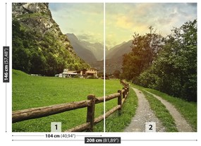 Fototapeta Švýcarské Alpy 104x70
