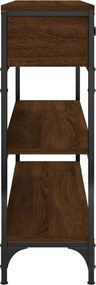 vidaXL Konzolový stolek 100 x 25 x 75 cm kompozitní dřevo [834184] Barva: dub sonoma