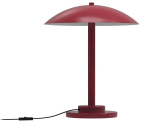 Aluminor Chicago stolní lampa, kulatá, červená