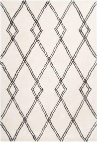 XXXLutz KOBEREC S VYSOKÝM VLASEM, 80/150 cm krémová Kayoom - Online Only koberce & rohožky - 005937103604