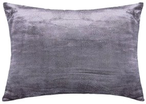 XPOSE® Mikroplyšový povlak na polštář - tmavě šedý 50x70 cm