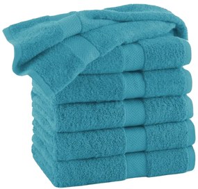 Měkký froté ručník Piruu 30x50 cm / 500 g/m2 / mořská modrá