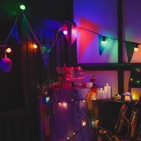 LED žárovka, žlutá, patice E27