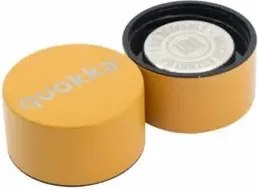 Quokka Nerezová termoláhev s poutkem Solid hořčicová 510 ml