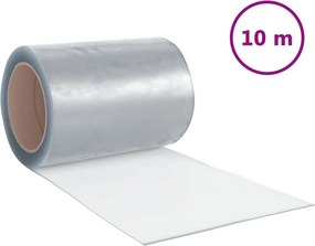 Závěs do dveří průhledný 300 mm x 2,6 mm 10 m PVC 153859