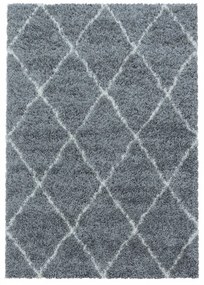 Hans Home | Kusový koberec Alvor Shaggy 3401 grey - 280x370