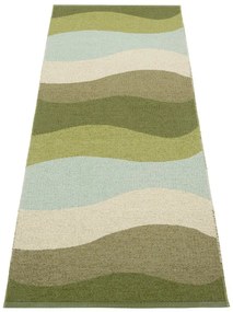 Zelený vnitřní a venkovní běhoun 70x200 cm Urvi Woods – Pappelina