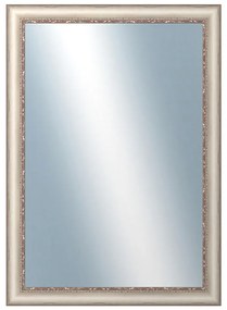 DANTIK - Zarámované zrcadlo - rozměr s rámem cca 50x70 cm z lišty PROVENCE bílá (2652)