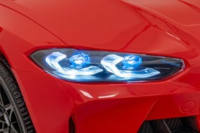 Elektrické autíčko BMW M4 červené