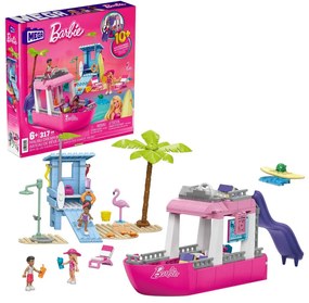 Mattel Mega construx Barbie Malibu loď snů