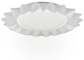 Bílé LED stropní svítidlo ø 41 cm Sunflower – Trio