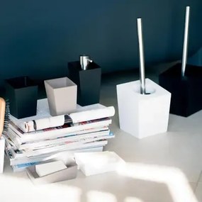 Spirella YOSHI dávkovač mýdla matně černý / polyresin / nerez ocel / 3