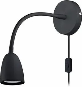 Solight WO54-B LED nástěnná lampička černá / stmívatelná / 4W / 280lm