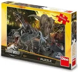 DINO Jurský svět XL / 300 dílků / od 6 let