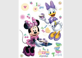 Dětská samolepka na zeď Disney Minnie a Daisy | 65 x 85 cm | DDK856