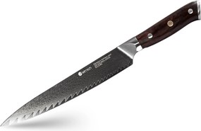 Elmich Plátkovací nůž z damaškové oceli 20 cm