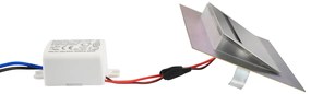 Schodišťové LED svítidlo Fero, 1x LED 0,6w, 4000k, s