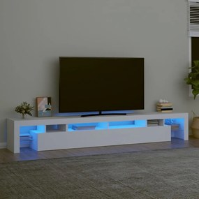 vidaXL TV skříňka s LED osvětlením 260x36,5x40 cm [3152780] Barva: kouřový dub